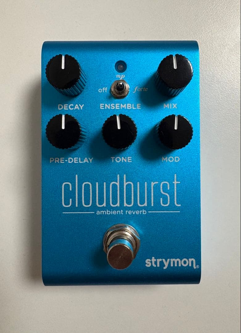 Strymon cloudburst ambient reverbストライモン