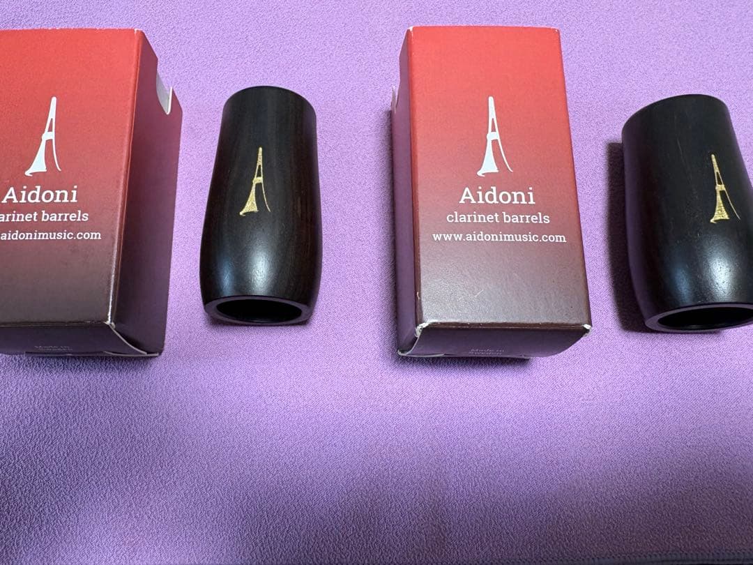 Aidoniクラリネット バレル　2本セット 65mm &66mm