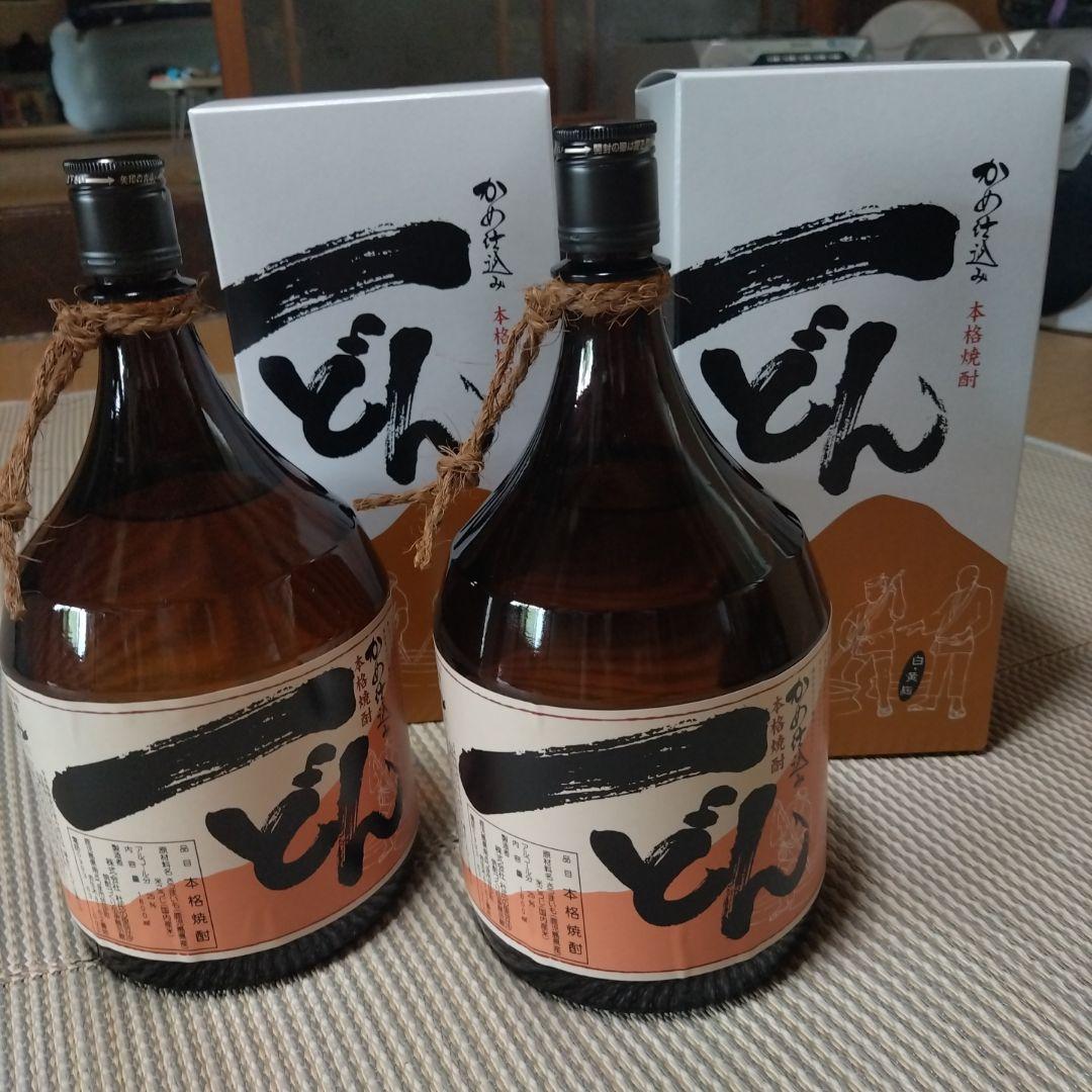 焼酎「一どん」(いっどん)1.8L 2本セット