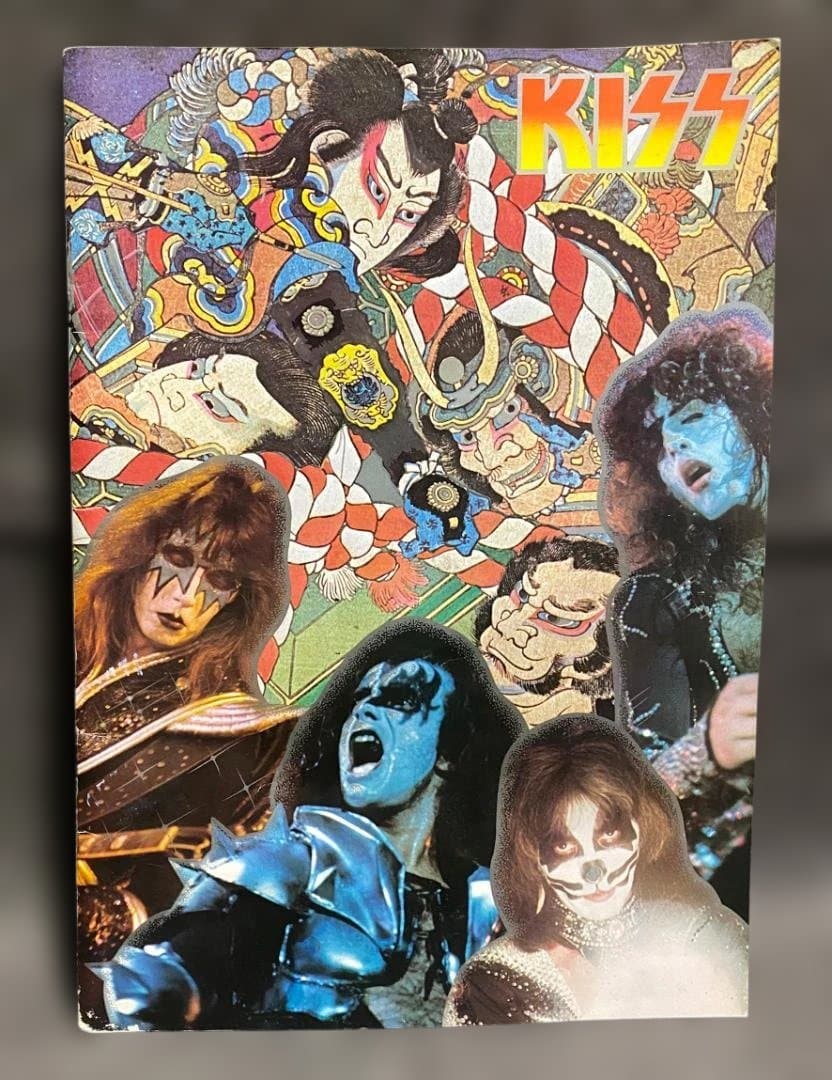 KISS 1977s Japan Tour Program＆Magazine's