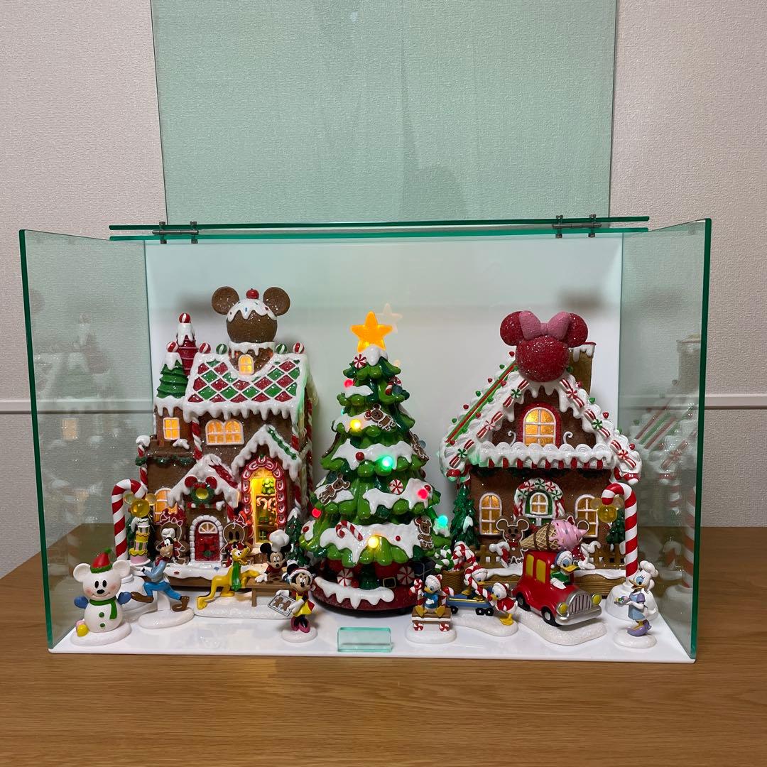 【新品 展示品 限定】ディズニー 　クリスマス　ヴィレッジ　13ピース