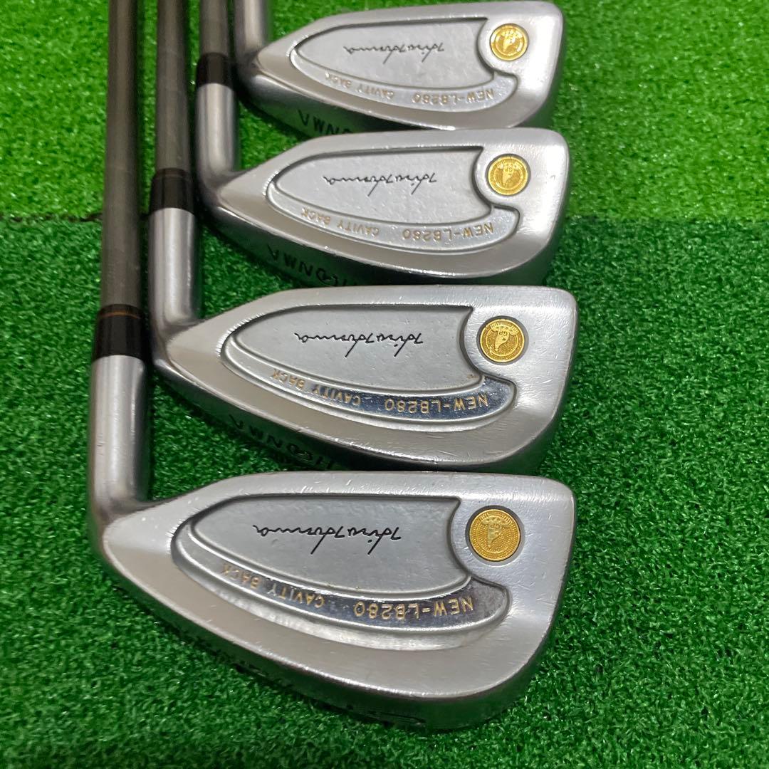 HONMA ホンマNEW-LB280 アイアンセット 星4 GP 8本 金モグラ