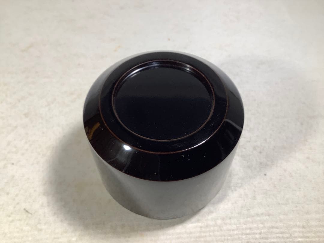 真塗　雪吹棗　中村宗悦　茶道具　送料無料