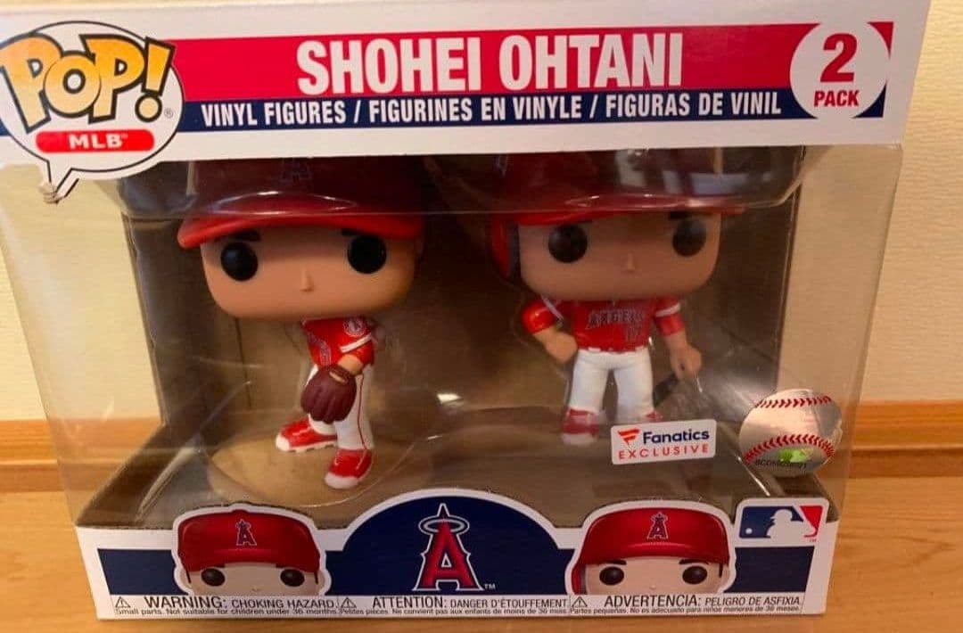 新品　大谷翔平選手　Funko Pop ファンコポップ　エンゼルス 2体セット