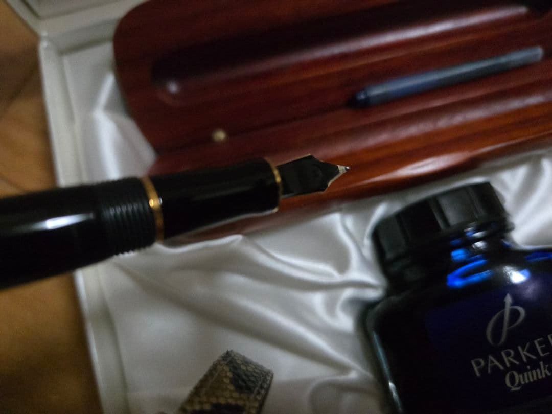 未使用.非売品 PARKER 万年筆 & Quinkインク セット