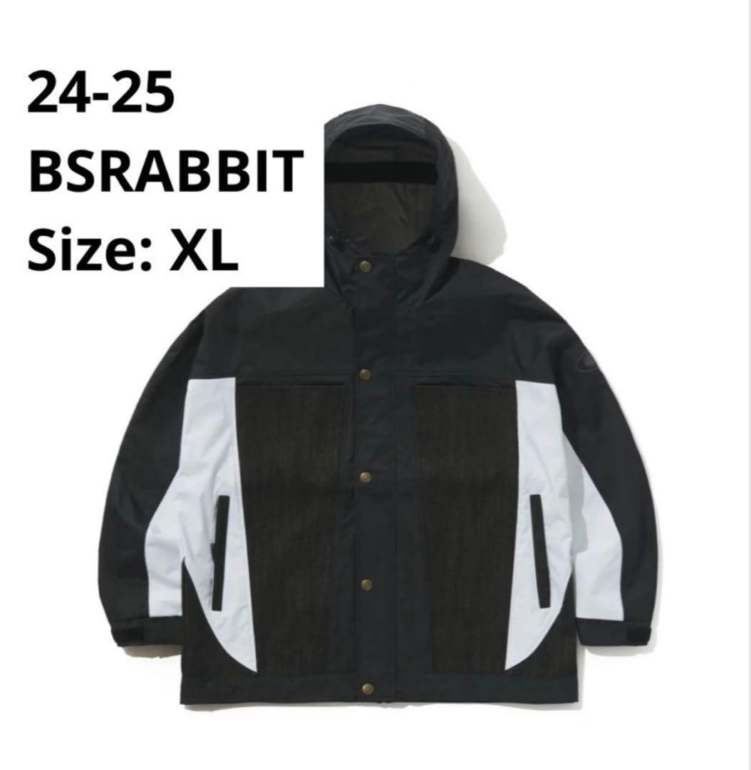 BSRABBIT 24-25 フード付きジャケット XL