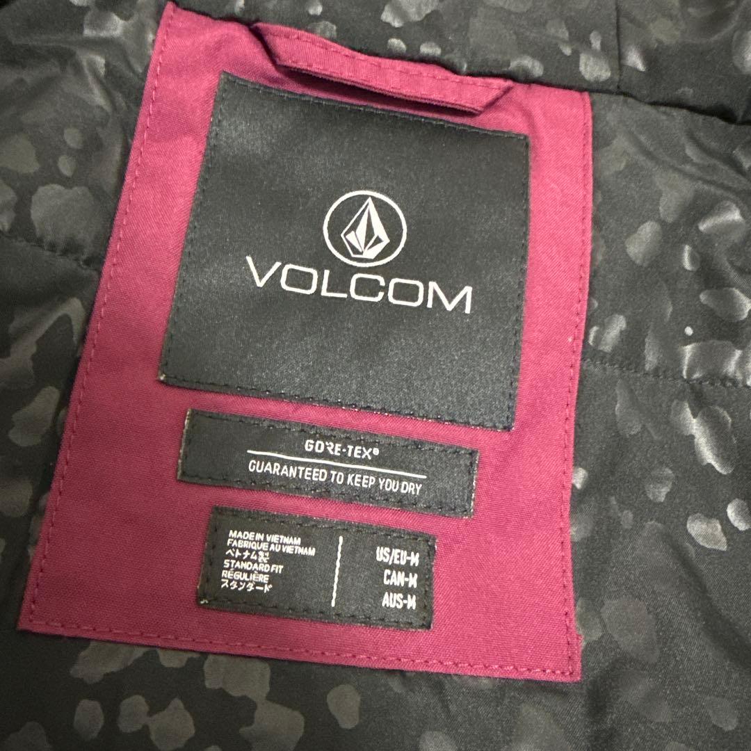 VOLCOM GORE-TEX スノーボードジャケット　ボルドー Mサイズ