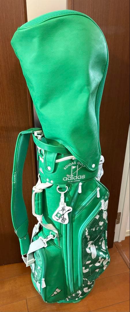 adidas PLAY GREEN グラフィック スタンド(キャディ)バッグ