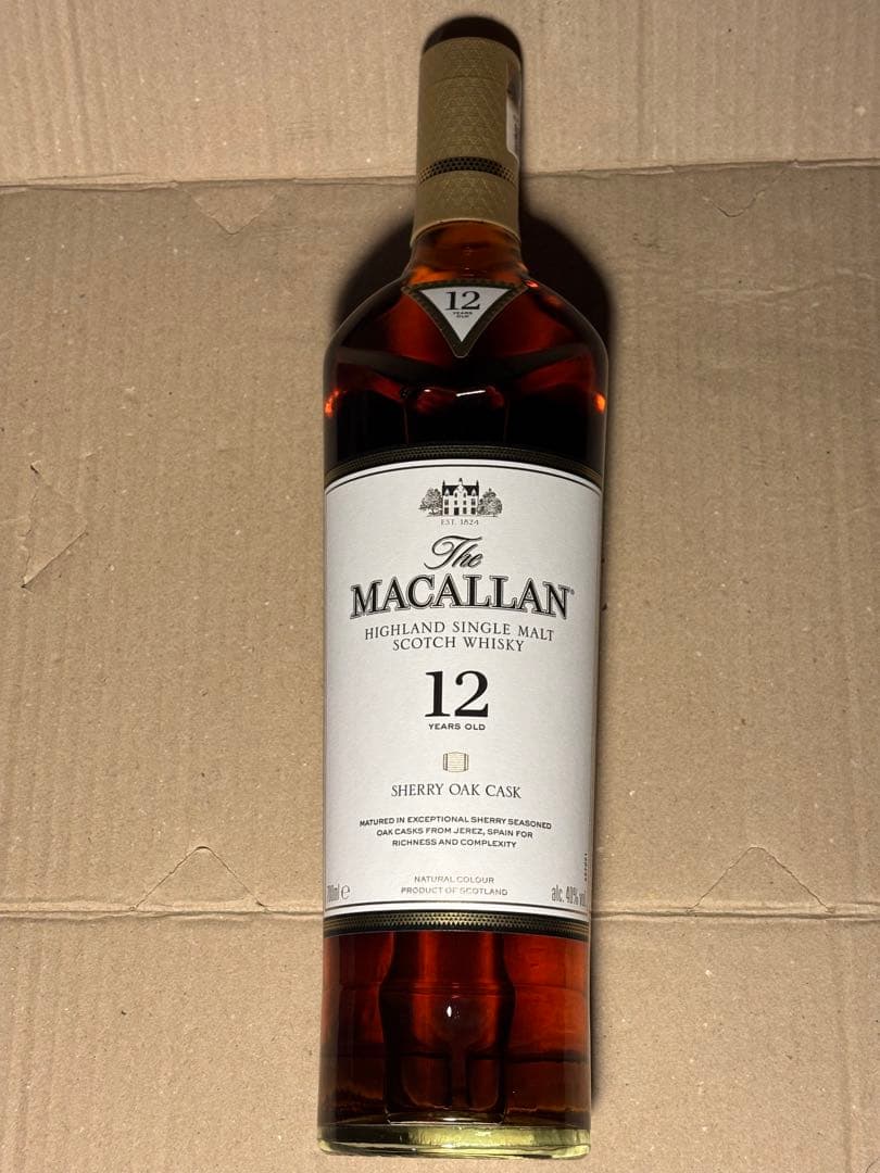 ウイスキー The Macallan12Years Old Sherry Oak Cask