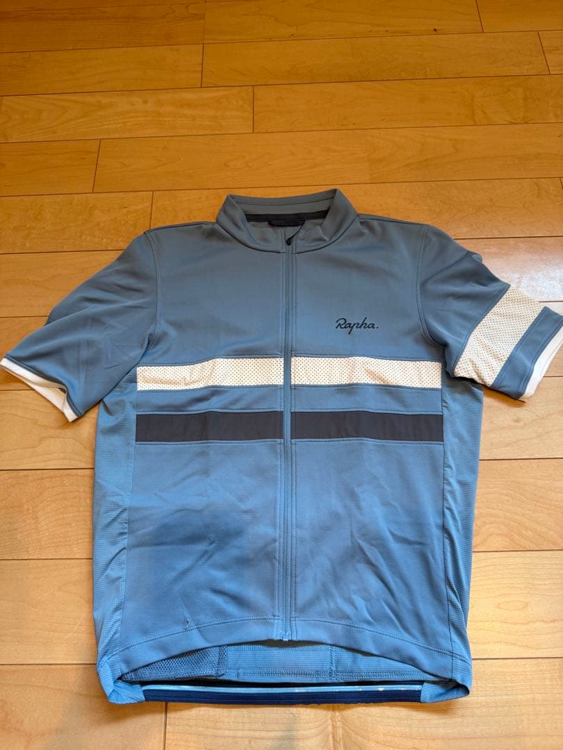 Rapha ラファ ブルベ ジャージ Medium ブルー