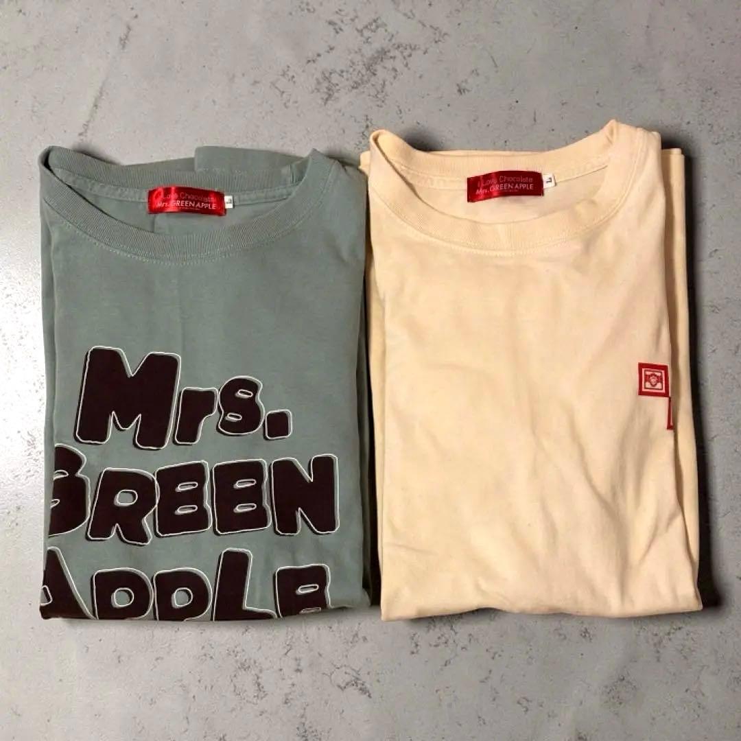 Mrs. GREEN APPLE I love chocolate Tシャツ2種