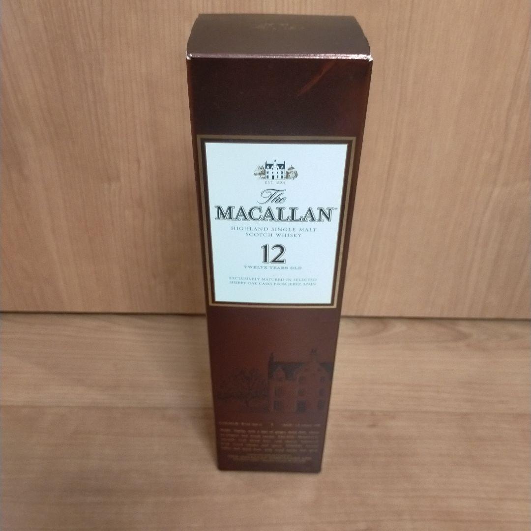 未開封★The Macallan 12 モルト ウイスキー マッカラン 700