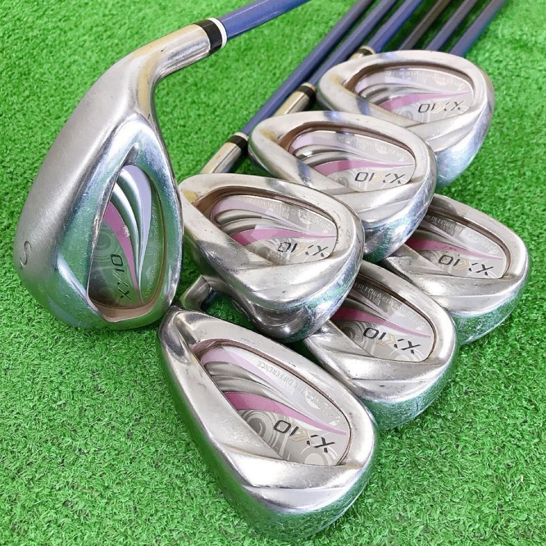 チ92★ゼクシオイレブン XXIO11代目 7本レディースアイアン A