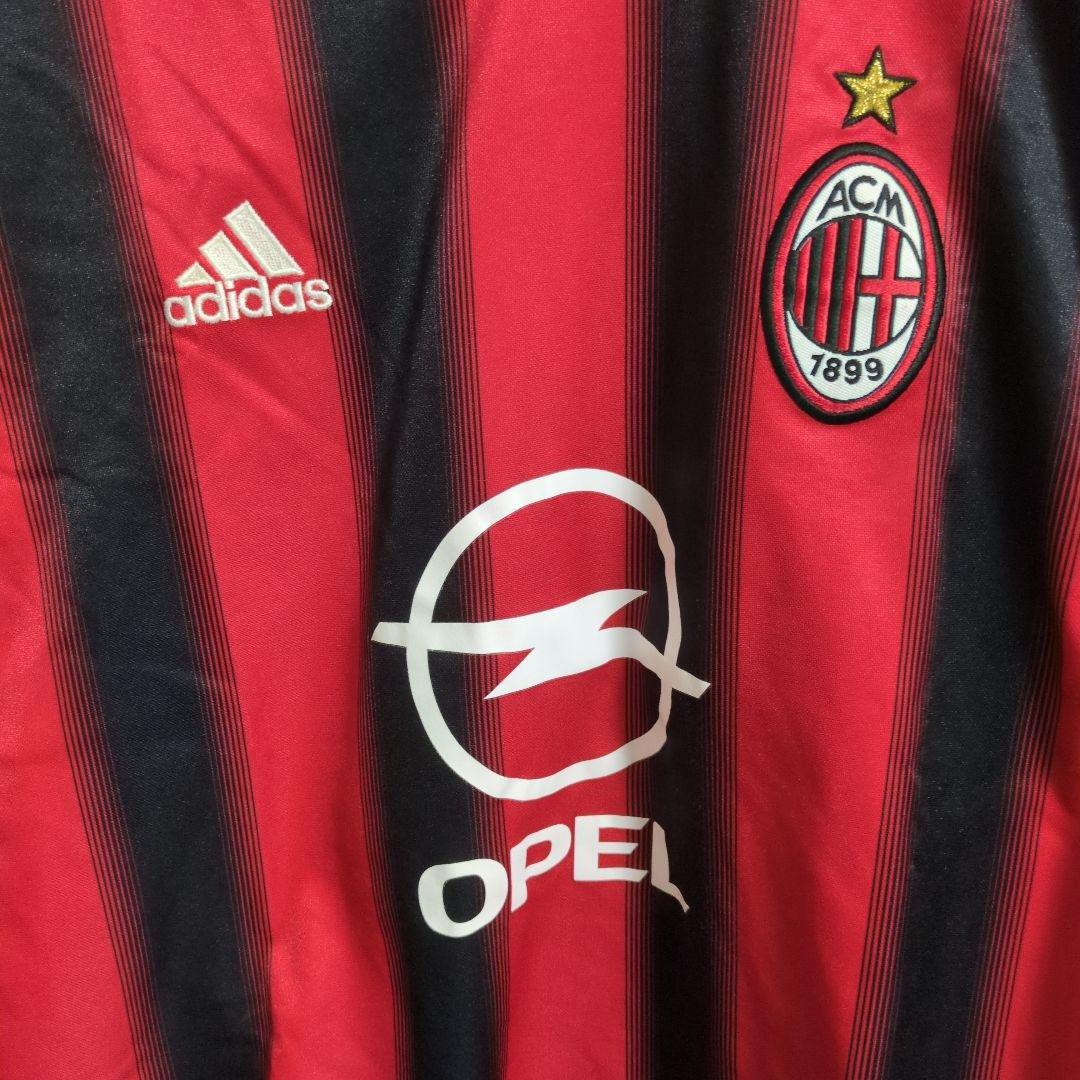 ACミラン ユニフォーム　サッカーシャツ　ゲームシャツ　adidas