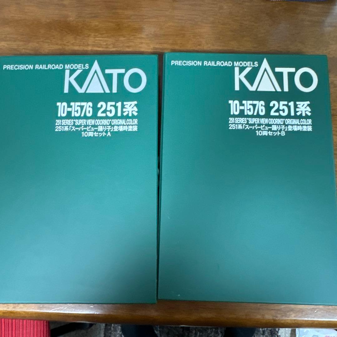 KATO 251系 スーパービュー踊り子10両A、Ｂセット10-1576 登場時