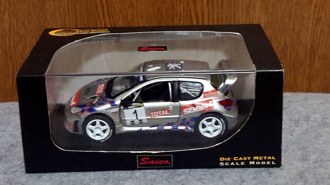 Saico 2002 PEUGEOT 206 WRC ミニカー
