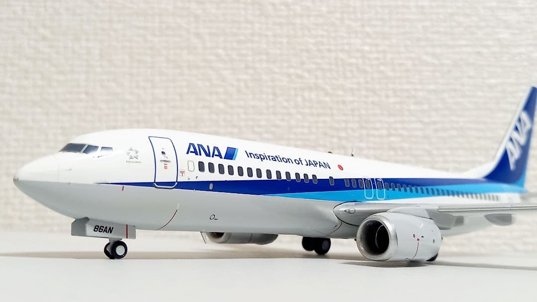 JCwings 1/200 ANA B737-800 JA86AN 完成品