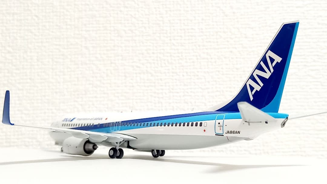 JCwings 1/200 ANA B737-800 JA86AN 完成品