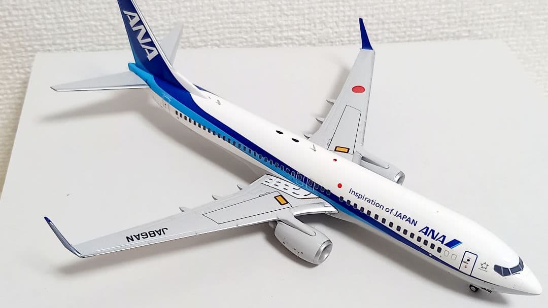 JCwings 1/200 ANA B737-800 JA86AN 完成品