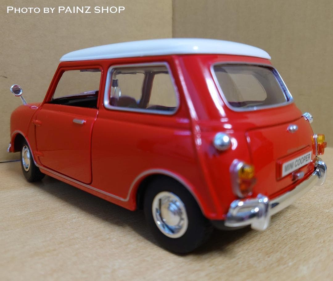 1/18 モーリス ミニクーパー レッド 1961-1967 morris