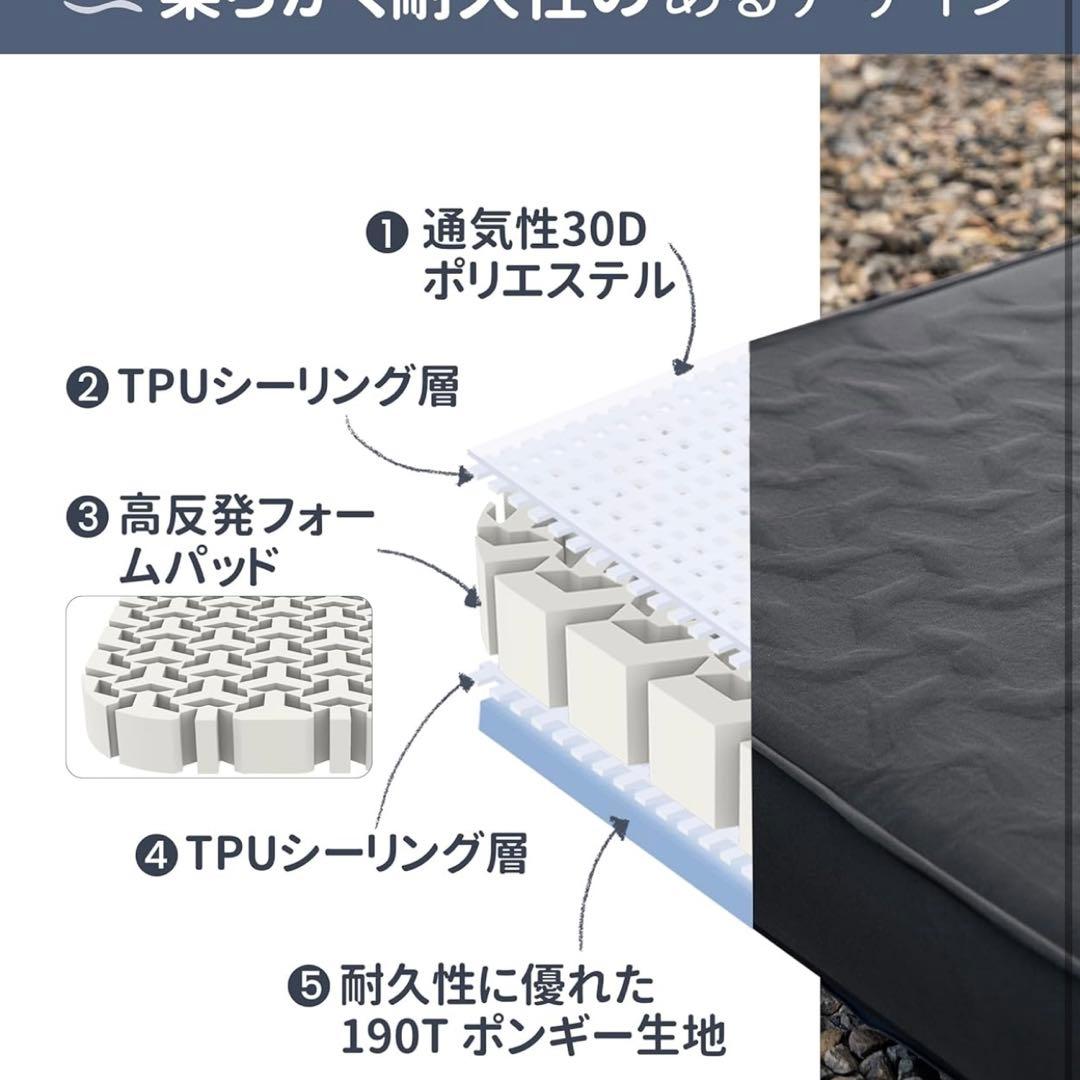 【使用1回のみ】OneTigris DYN エアーマット
