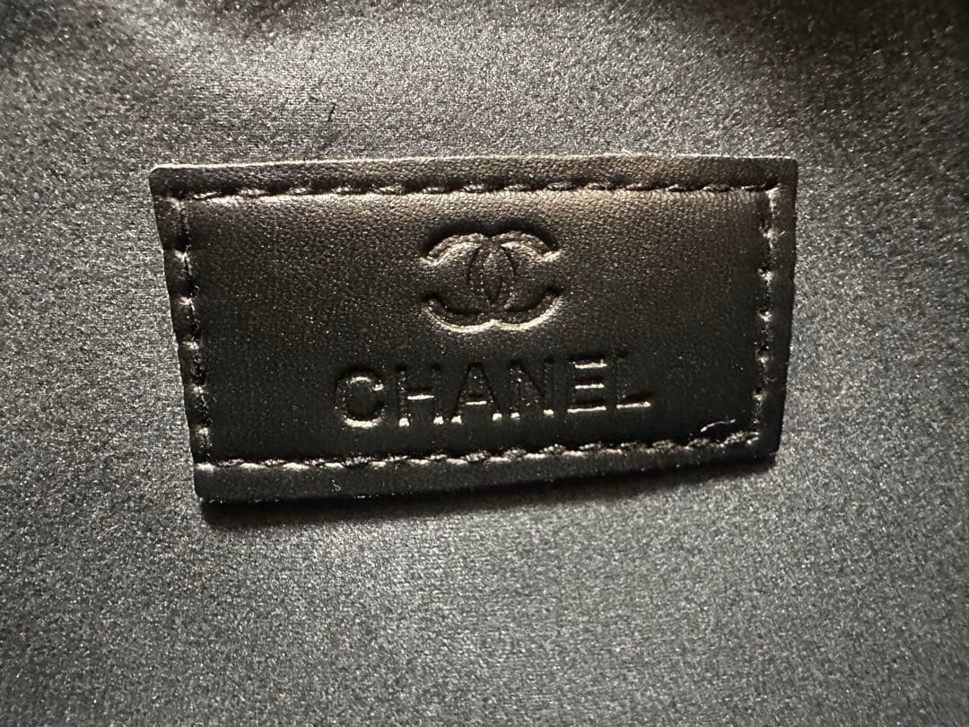 刺繍入り☆CHANEL☆ノベルティ肩掛けチェーンバッグトートバッグ未使用