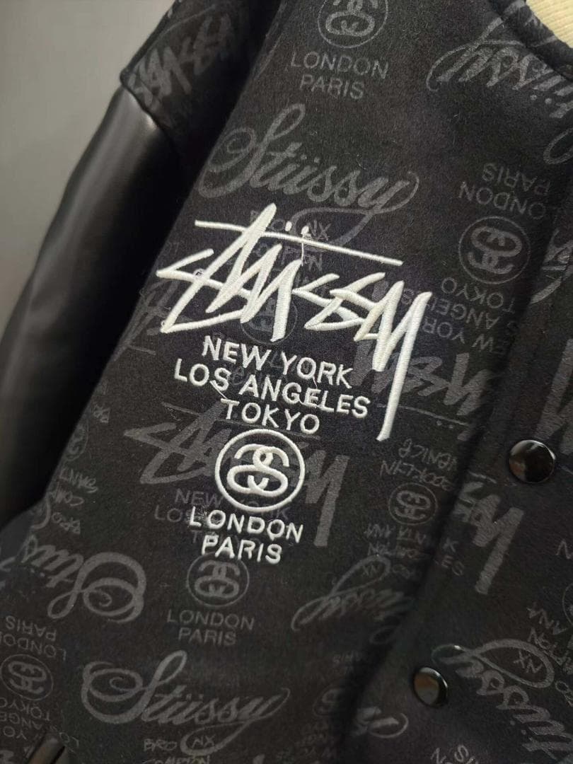 Stussy 25周年記念 Varsity ジャケット Lサイズ