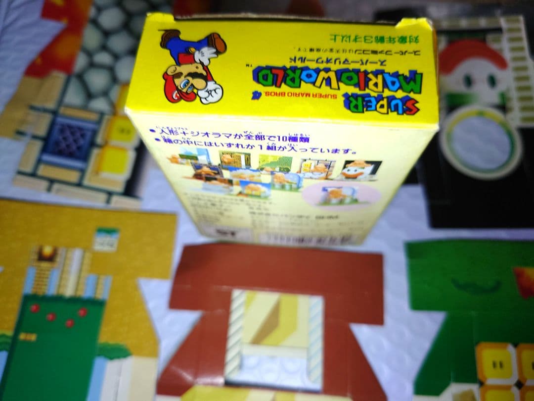 1991年 スーパー マリオ ワールド ジオラマ カードセット 当時物