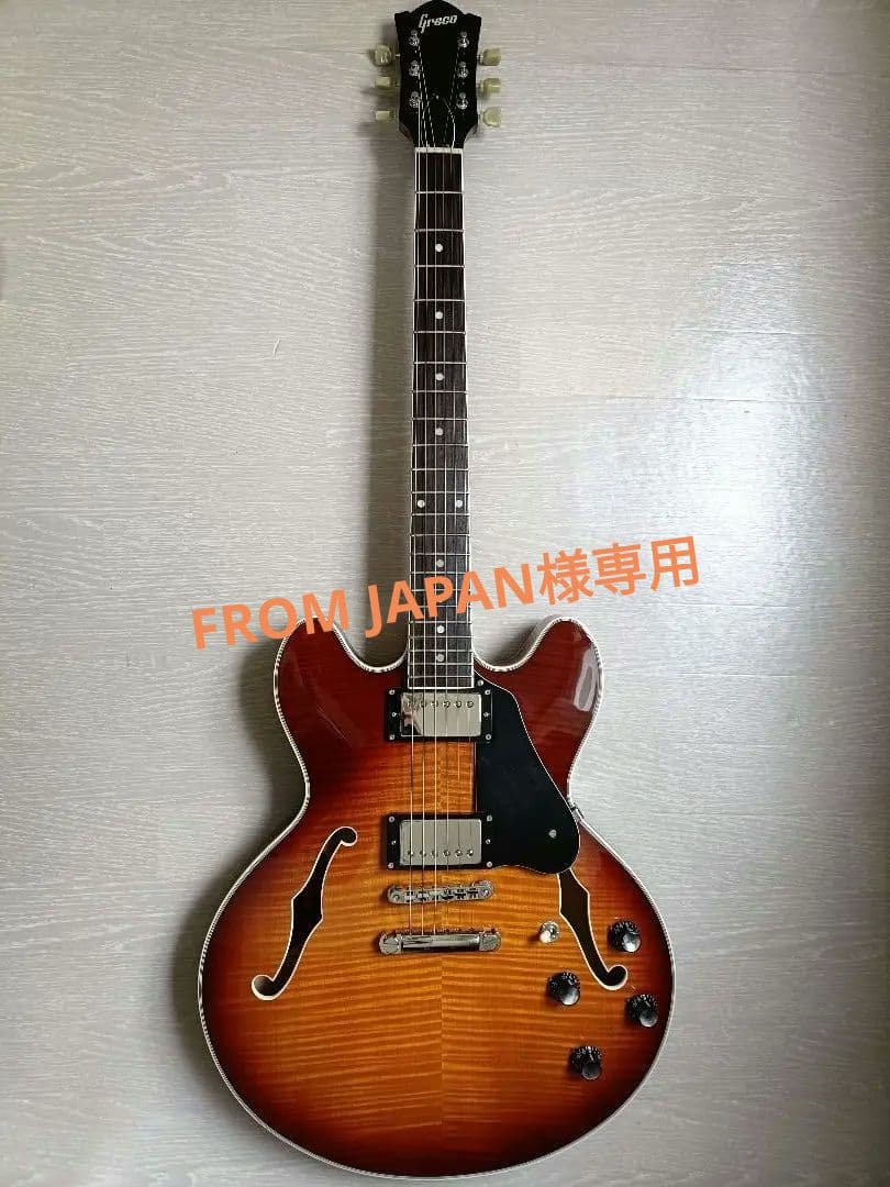 【連休セール！】Greco GAS-135 BS ES-335モデル 日本製