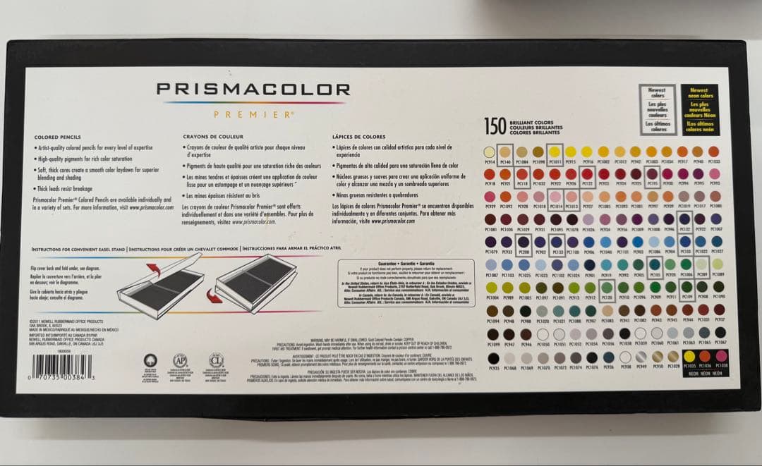 PRISMA COLOR プリズマカラー 150本　色鉛筆