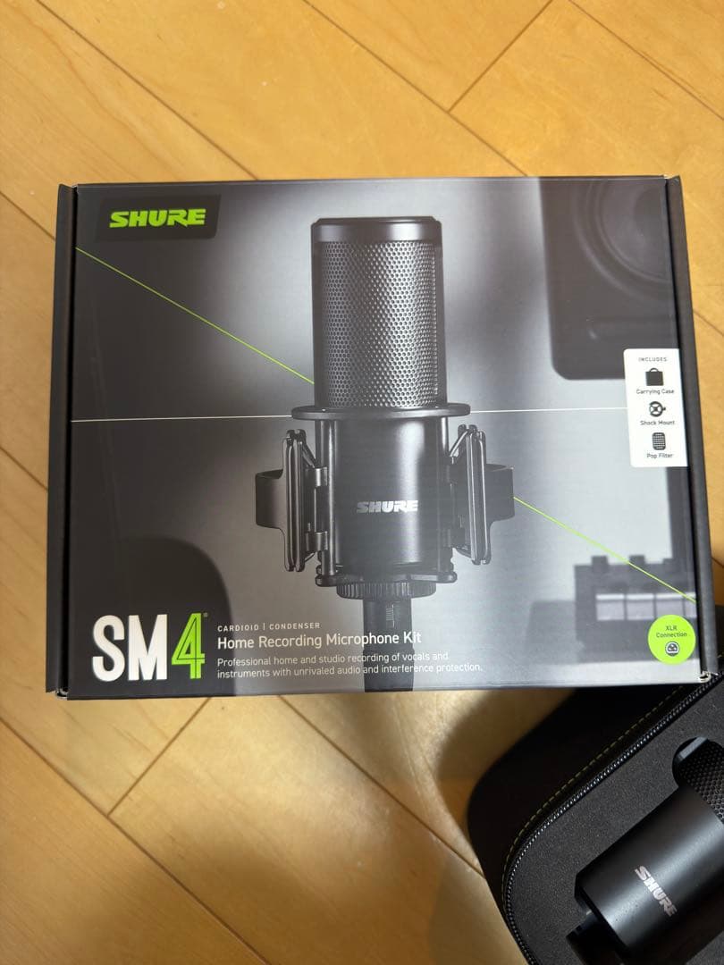 SHURE SM4 コンデンサーマイクセット