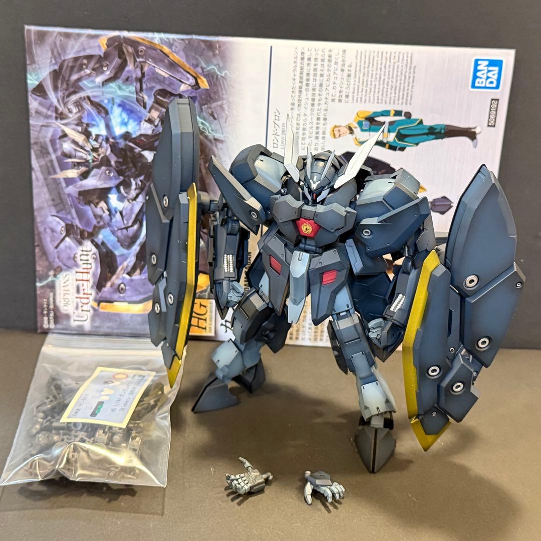 HG 1/144 ガンダムザガン 塗装済 完成品