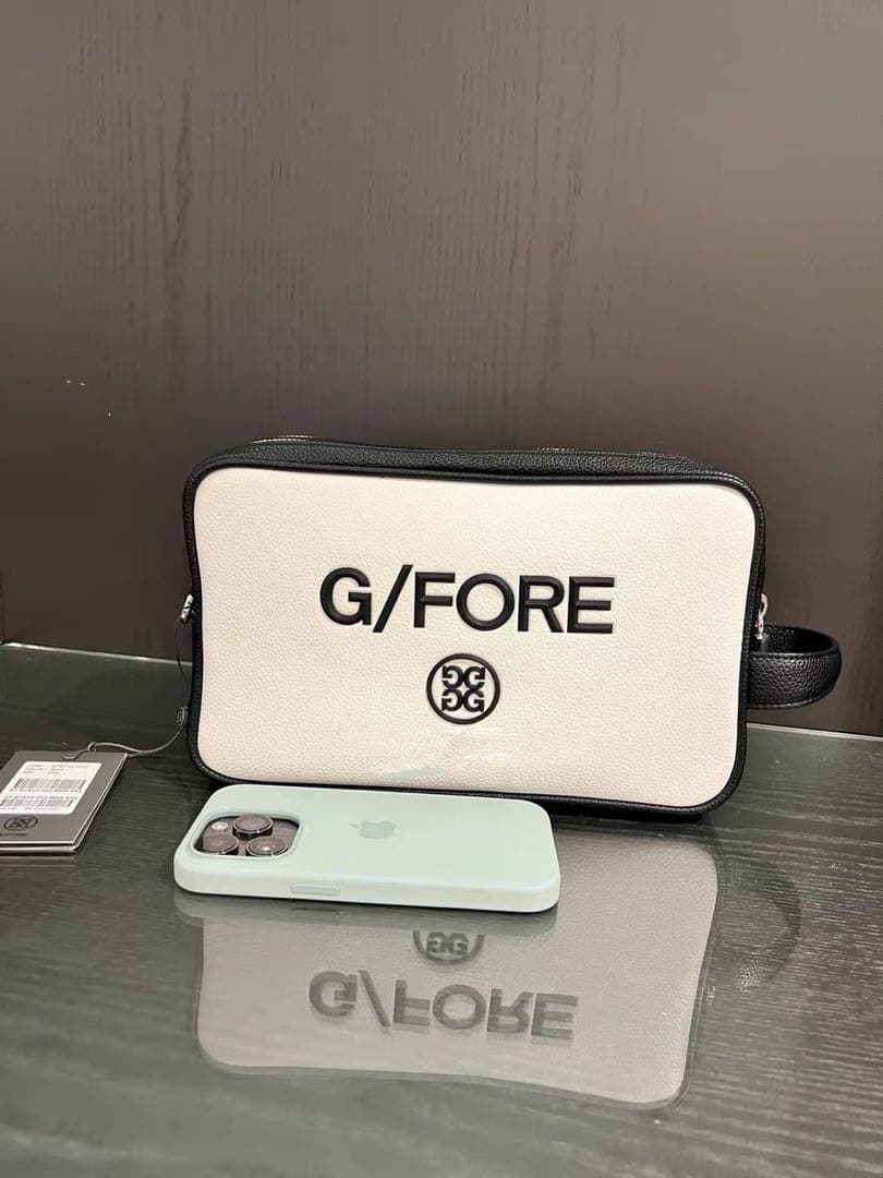 ジーフォア ゴルフ G/FORE カートバック ラウンドバック ホワイト x