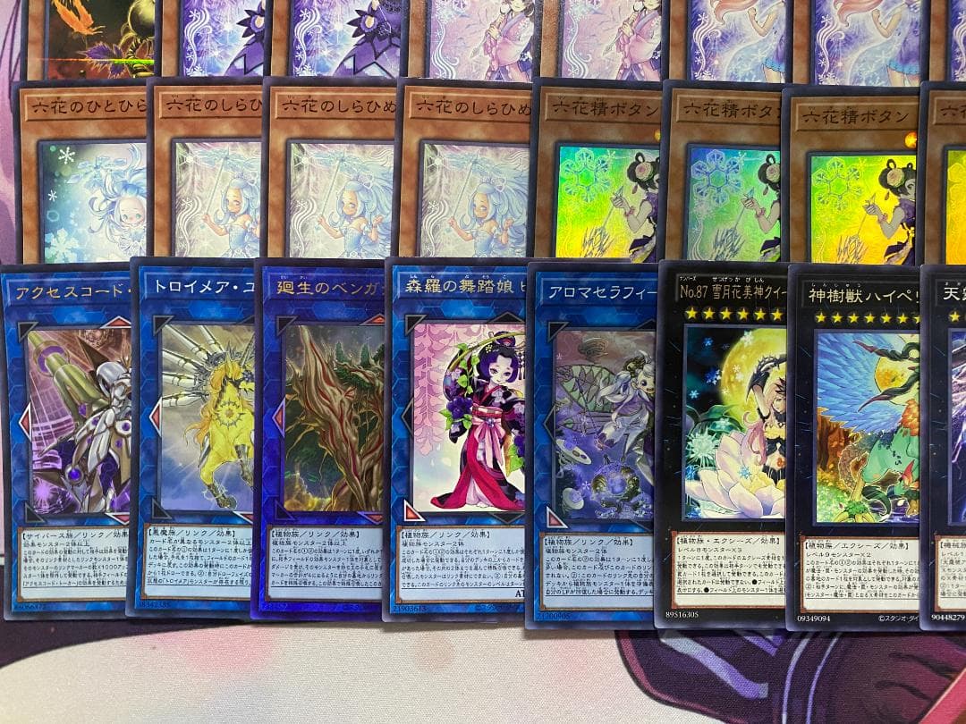 遊戯王　六花　大会構築デッキ