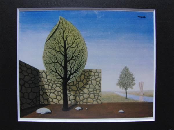 Rene Magritte、Le Geant、海外版超希少レゾネ、新品額付