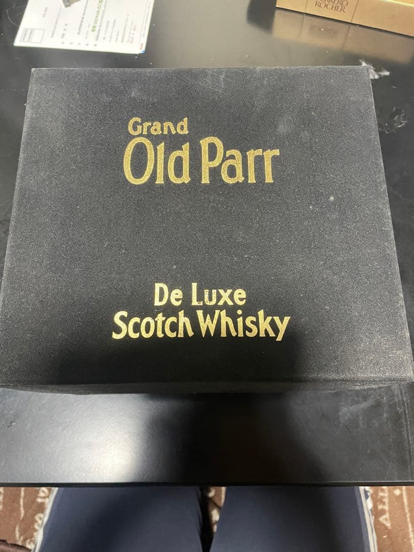 ウイスキー grand old parr de scotch whisky
