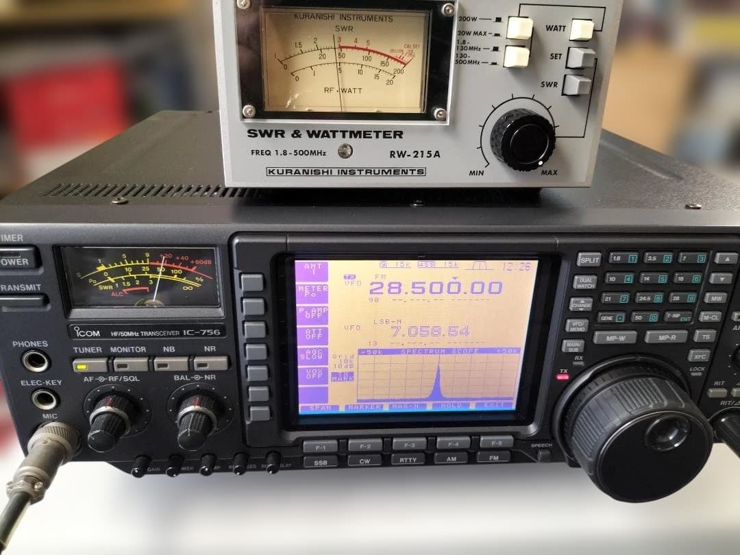 ICOM アイコム IC-756M HF/50MHz帯トランシーバー 50Ｗ機
