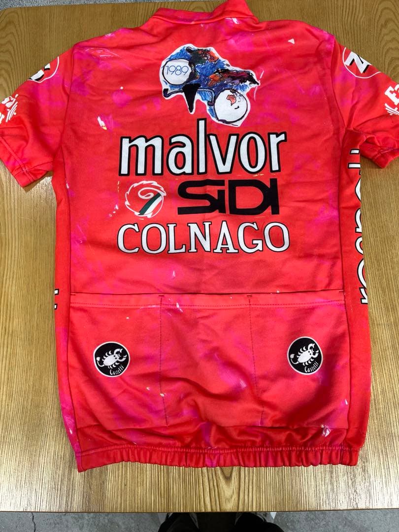80sビンテージ Castelli MALVOR COLNAGO サイクル