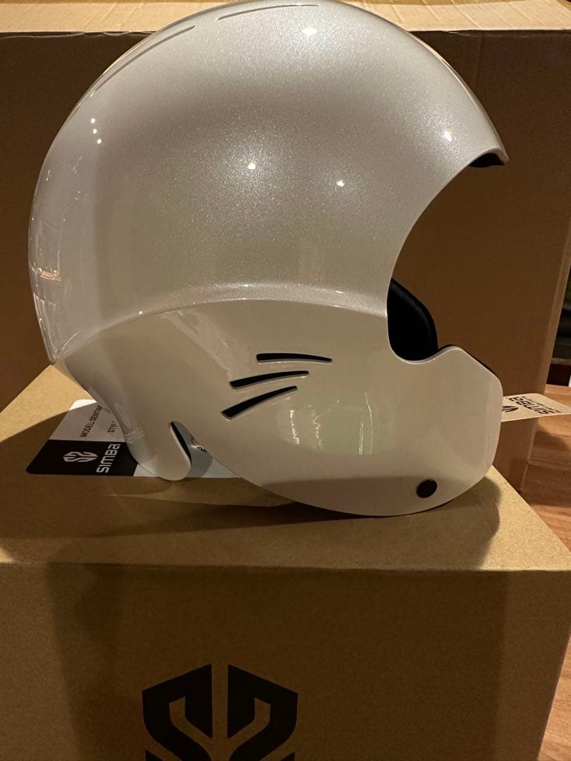 サーフィン・ボディボード Simba surf helmet - White - Size S