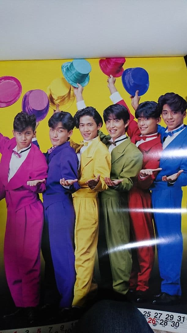 SMAP★1992年超激レアカレンダー