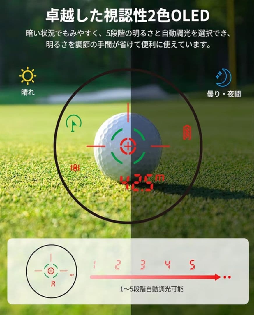 SILLAID ゴルフレーザー距離計 　mini VM2 ブラック　新品　未使用