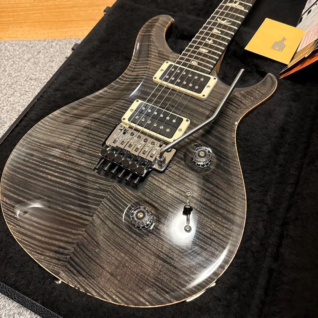 ギター 2014 PRS Custom24 Floyd 10Top Gray Black
