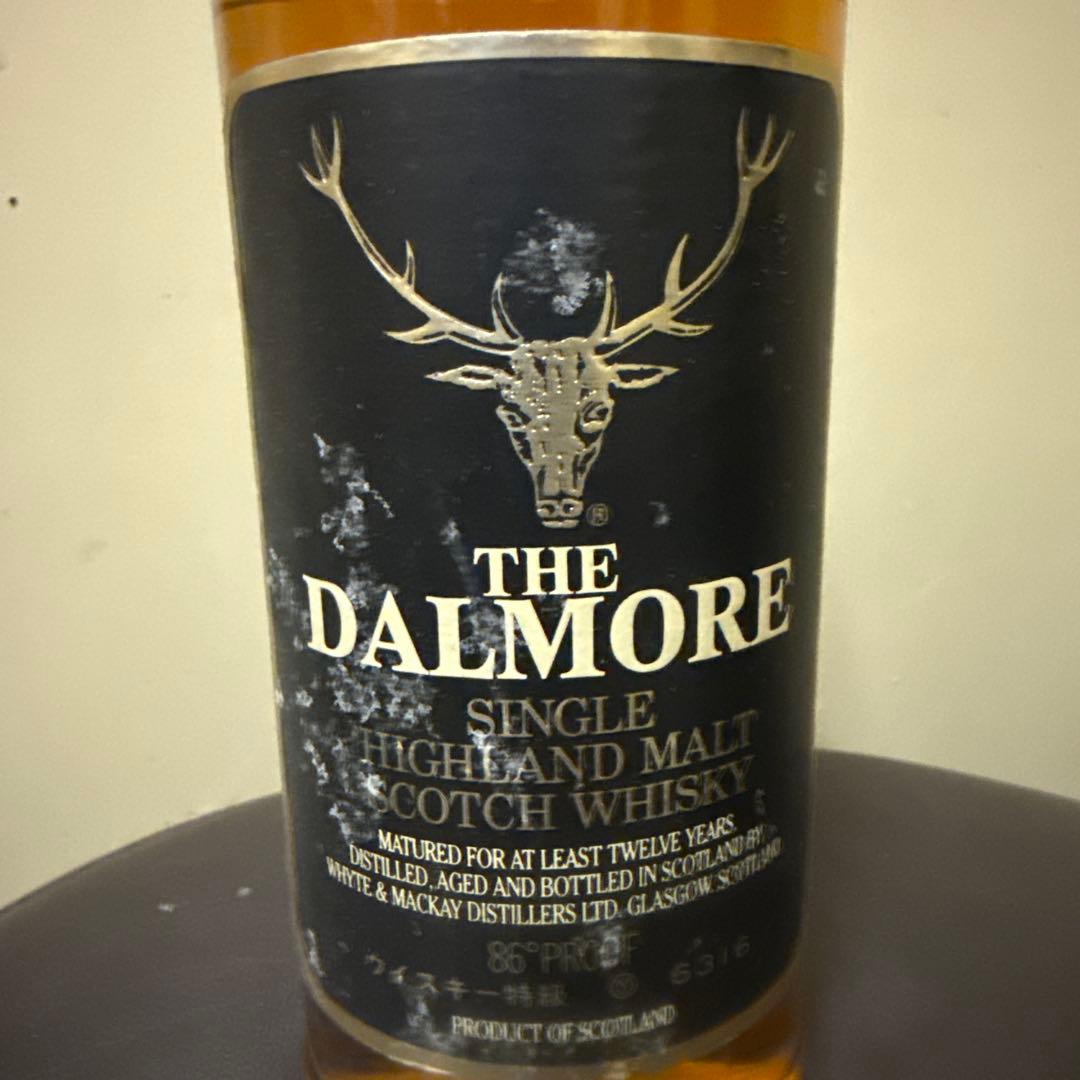 THE DALMORE 12年 シングルモルトウイスキー 750ml 自宅保管