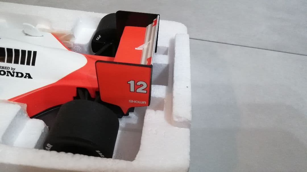 MINICHAMPS アイルトンセナ マクラーレン ホンダMP4/4 1989