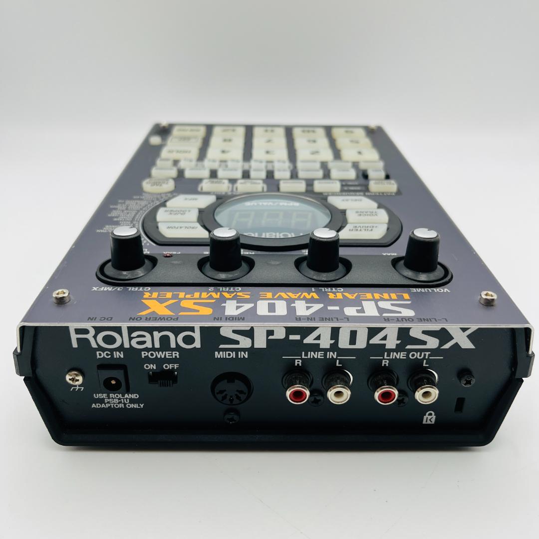 Roland SP-404SX SDカード 専用ケース 電源アダプター付属