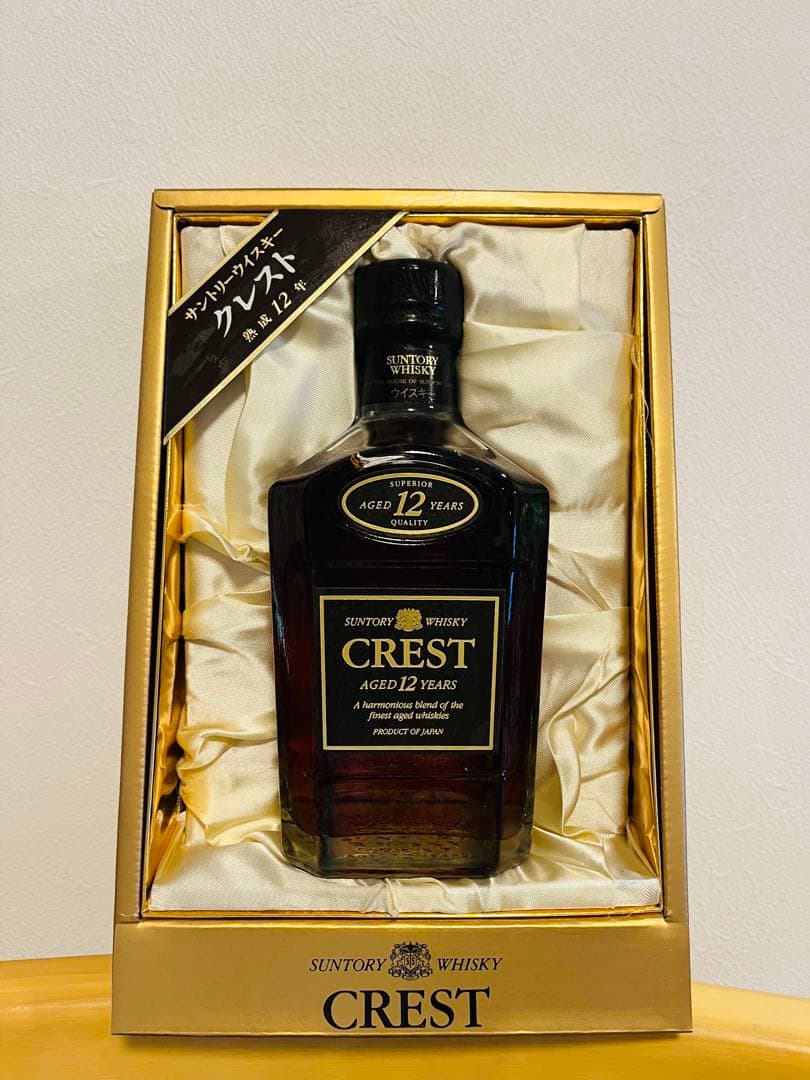CREST AGED 12 YEARS ウイスキークレスト希少デザインセット販売