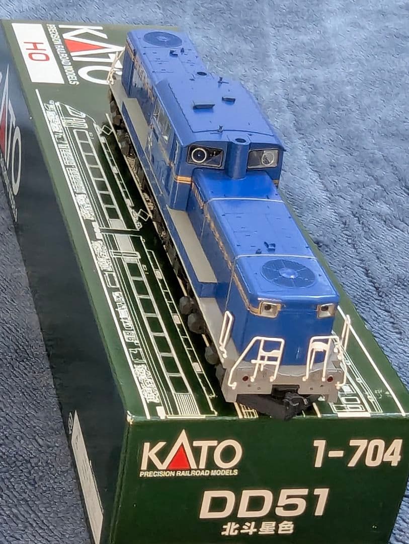 KATO　DD51　北斗星色　【1-704】　HOゲージ