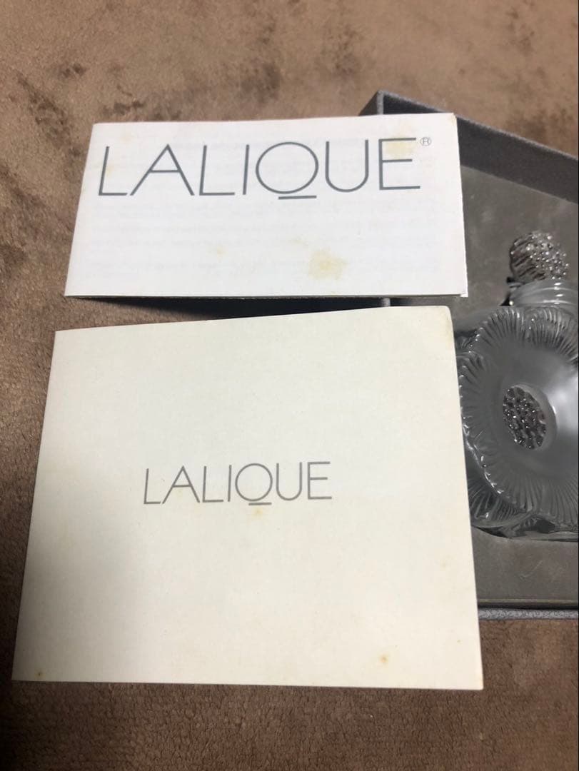 未使用品　Lalique★ラリック★ドゥ フルール　フレグランスボトル（箱汚損）