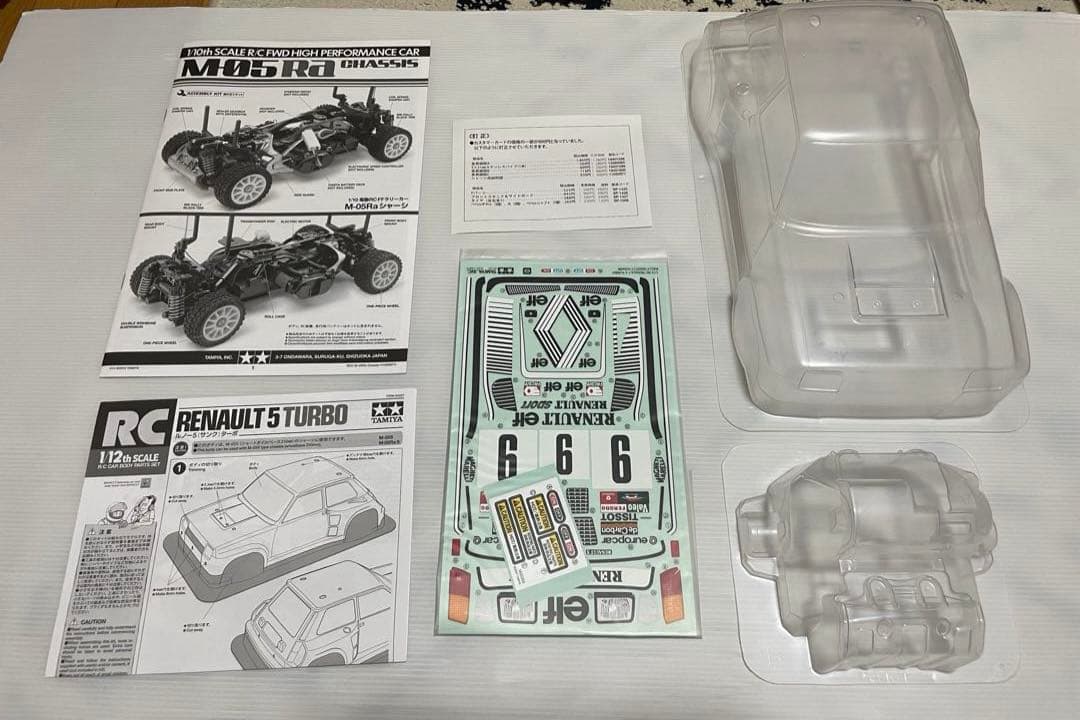 ホビーラジコン Tamiya M-05 RA Chassis Renault 5 Turbo