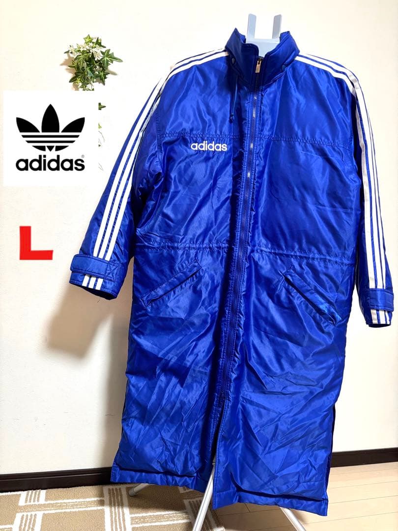 【adidas】【Lサイズ】アディダス　メンズ　アウター ベンチコート